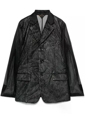 Comme Des Garçons Chiffon Blazer