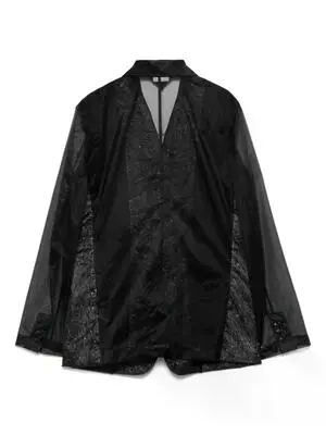Comme Des Garçons Chiffon Blazer