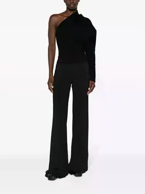 Rick Owens One-shoulder Ribbed-knit Jumper