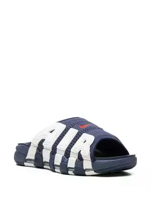 Nike Air More Uptempo Slides - Blue