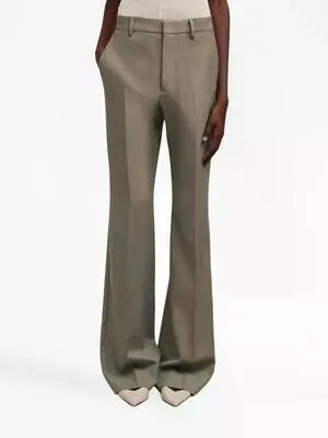 AMI Paris Wide-leg Virgin Wool Trousers