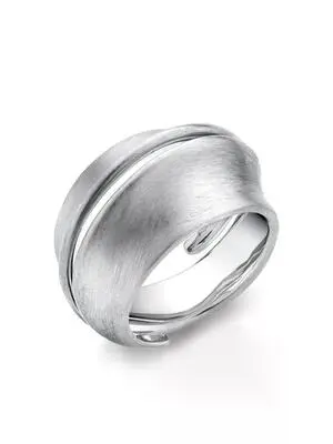LILY GABRIELLA 18kt White Gold Spira Ring - Silver