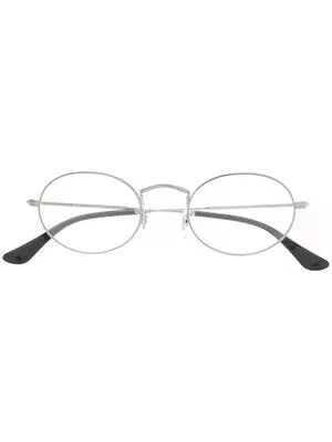 Ray-ban Round Frame Glasses - Silver