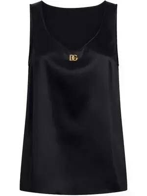 Dolce & Gabbana Dna Dg-plaque Blouse