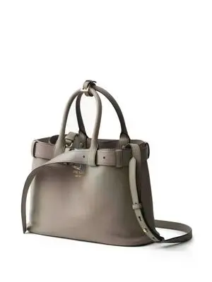 Prada Buckle Tote Bag - Grey