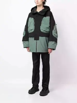 A. A. SPECTRUM Zip-up Padded Down Jacket