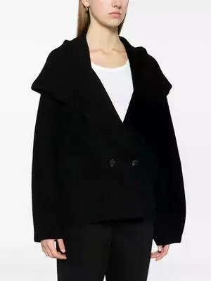 TOTEME Shawl-lapels Cardigan - Black