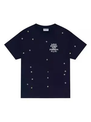 Family First Pattern T-shirts For Men