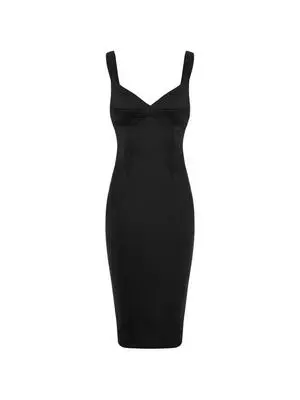 MURMUR Haze Midi Dress - Black