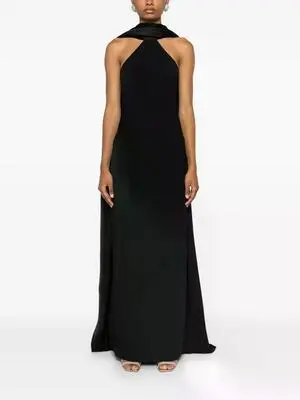 Solace London Ophelia Gown - Black