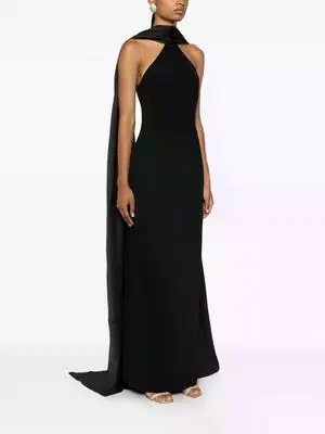 Solace London Ophelia Gown - Black