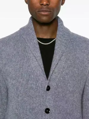 TOM FORD Shawl-collar Ribbed Cardigan