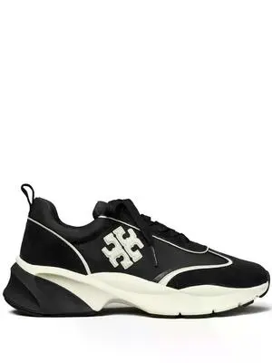 Tory Burch Good Luck Panelled Sneakers - Black