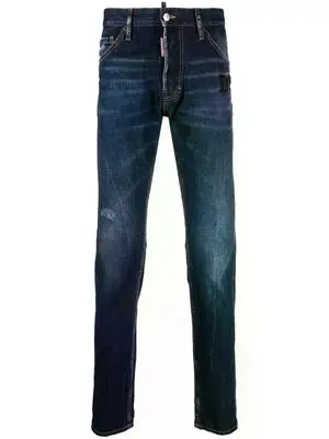 Dsquared2 Slim-cut Denim Jeans - Blue