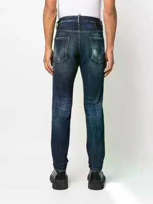 Dsquared2 Slim-cut Denim Jeans - Blue