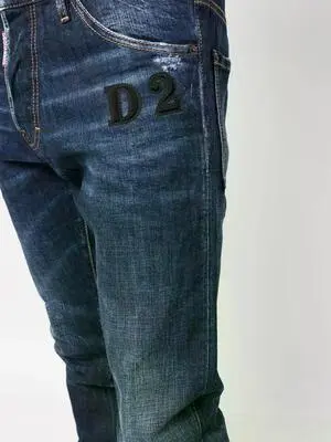 Dsquared2 Slim-cut Denim Jeans - Blue