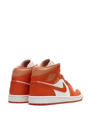 JORDAN Air 1 Mid Sneakers - Red