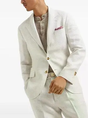 Brunello Cucinelli Checked-pattern Blazer