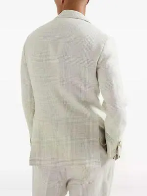 Brunello Cucinelli Checked-pattern Blazer
