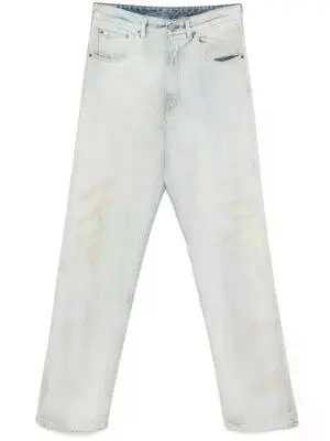 MAISON MARGIELA Light Wash Straight Leg Jeans