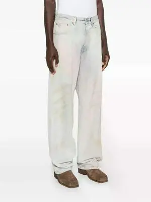 MAISON MARGIELA Light Wash Straight Leg Jeans