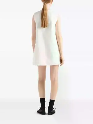 Prada V-neck Mini Dress