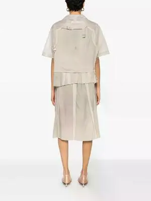 MAISON MARGIELA Paneled Midi Dress