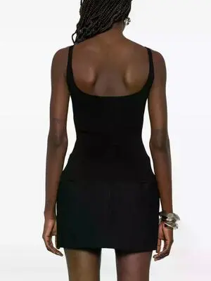 MUGLER Illusion Knitted Tank Top