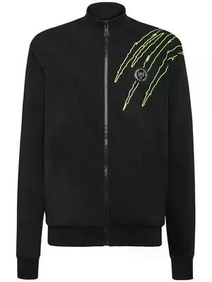 PLEIN SPORT Logo-appliqué Track Jacket