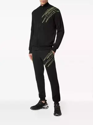 PLEIN SPORT Logo-appliqué Track Jacket