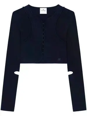 COURREGES Scuba Cardigan