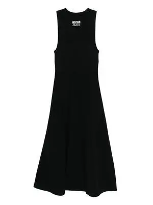 Moschino Ribbed-knit Midi Dress