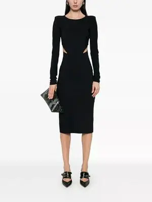 Patrizia Pepe Cut-out Midi Dress