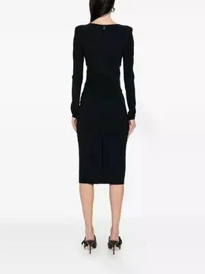 Patrizia Pepe Cut-out Midi Dress
