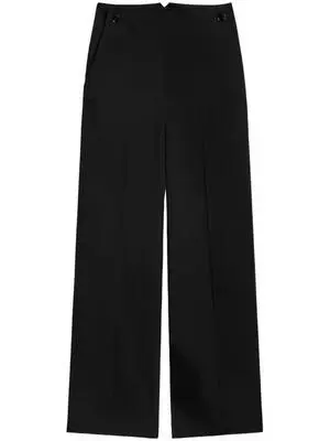 Ami Paris Black Wash Pants For Women