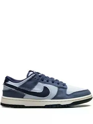 Nike Dunk Low Light Armory Denim Sneakers - Blue