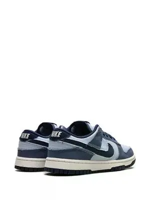 Nike Dunk Low Light Armory Denim Sneakers - Blue