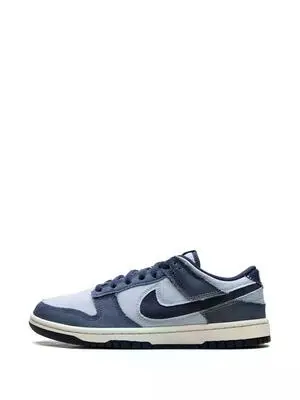 Nike Dunk Low Light Armory Denim Sneakers - Blue