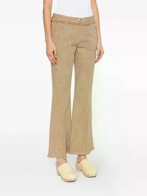 Etro Flared Cropped Trousers