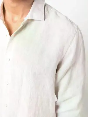 Orlebar Brown Giles Linen Shirt - Neutrals