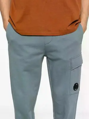 C.P. COMPANY Lens-detailed Sweatpants - Grey