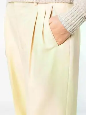 AMI Paris Wide-leg Tailored Trousers