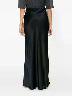 ANINE BING Silk Midi Skirt