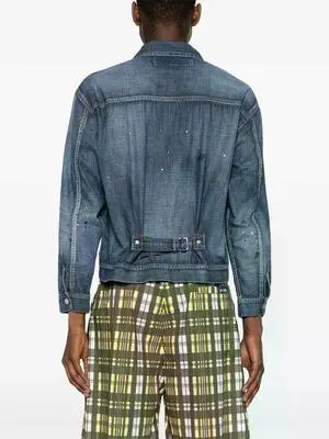 NEIGHBORHOOD Paint-splatter Denim Jacket