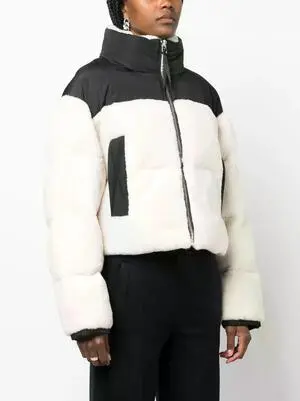 SHOREDITCH SKI CLUB Maya Shearling Puffer Jacket