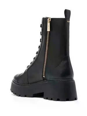 Michael Kors 50mm Blake Combat Boots - Black