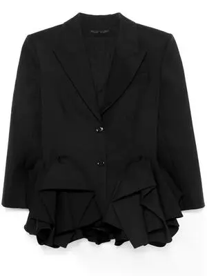 Viktor & Rolf Ruffled Peplum Blazer