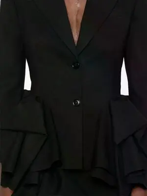 Viktor & Rolf Ruffled Peplum Blazer