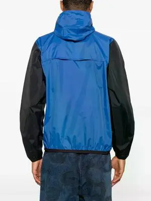 Play Comme Des Garcon X K-way Heart-patch Lightweight Jacket - Blue