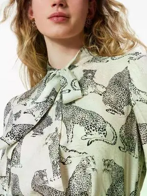 TWINSET Patterned Jacquard Shirt